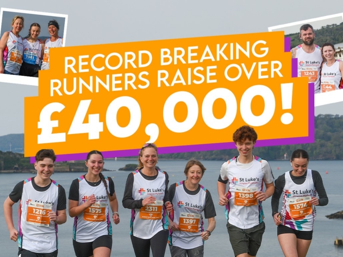Record breaking runners raise over £40,000 for St Luke's